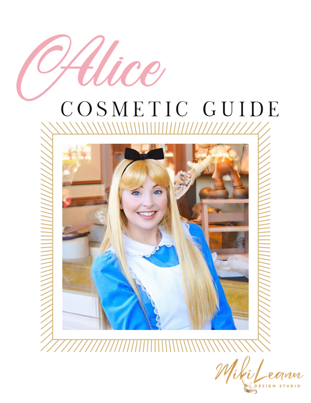 Alice in Wonderland Inspired Makeup Guide | Digital Download – Wigs And ...